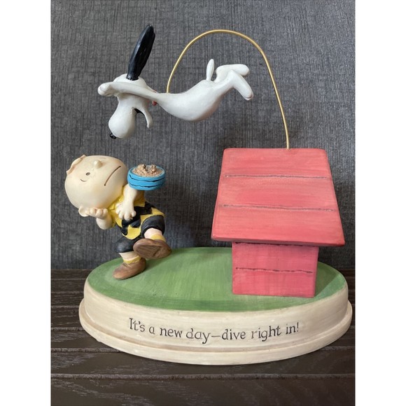 Hallmark | Accents | Peanuts Snoopy Charlie Brown Its A New Day Dive ...